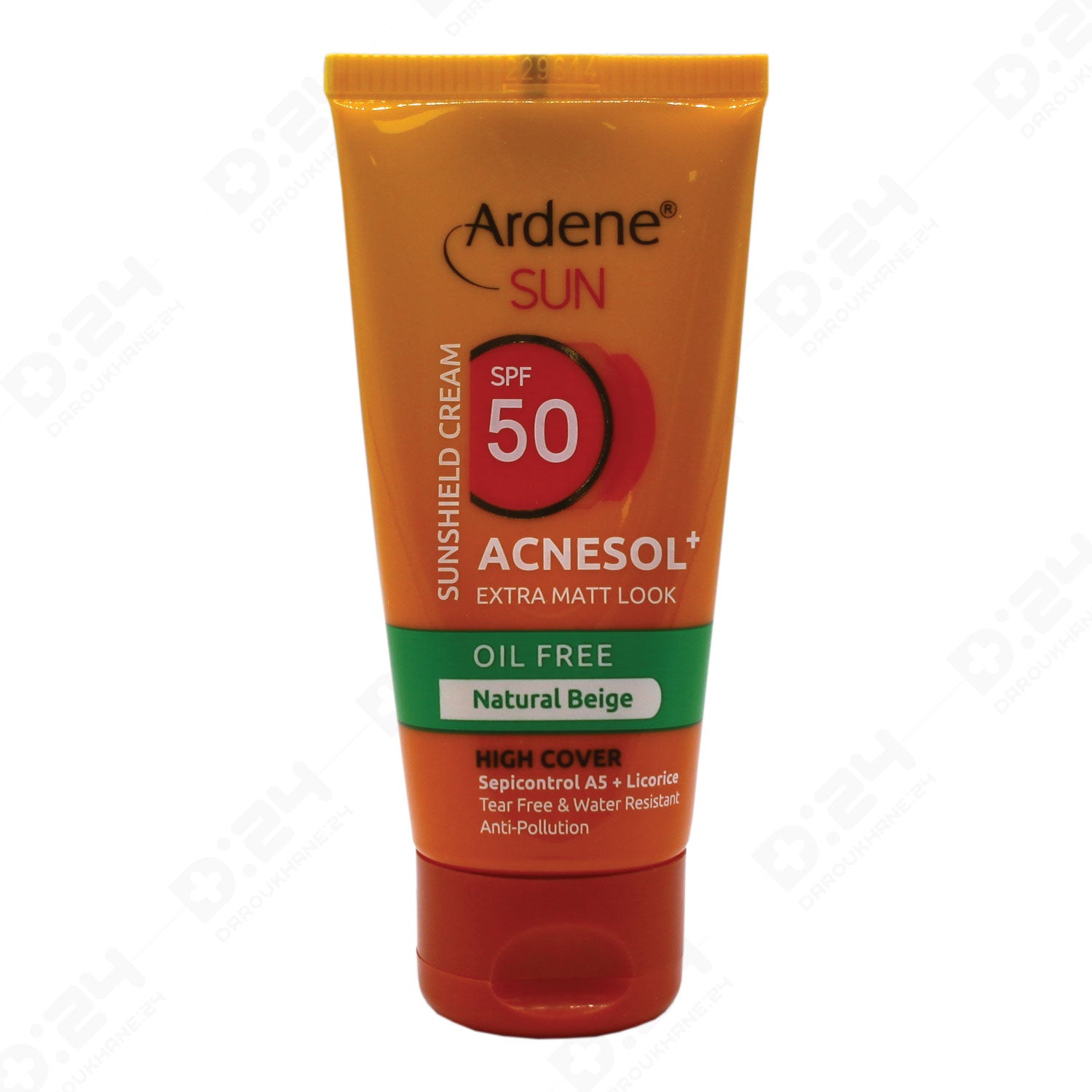 Ardene Sunscreen Cream Oil Free Natural Beige SPF50 - 50g | اردن واقي – Wonder Beauties